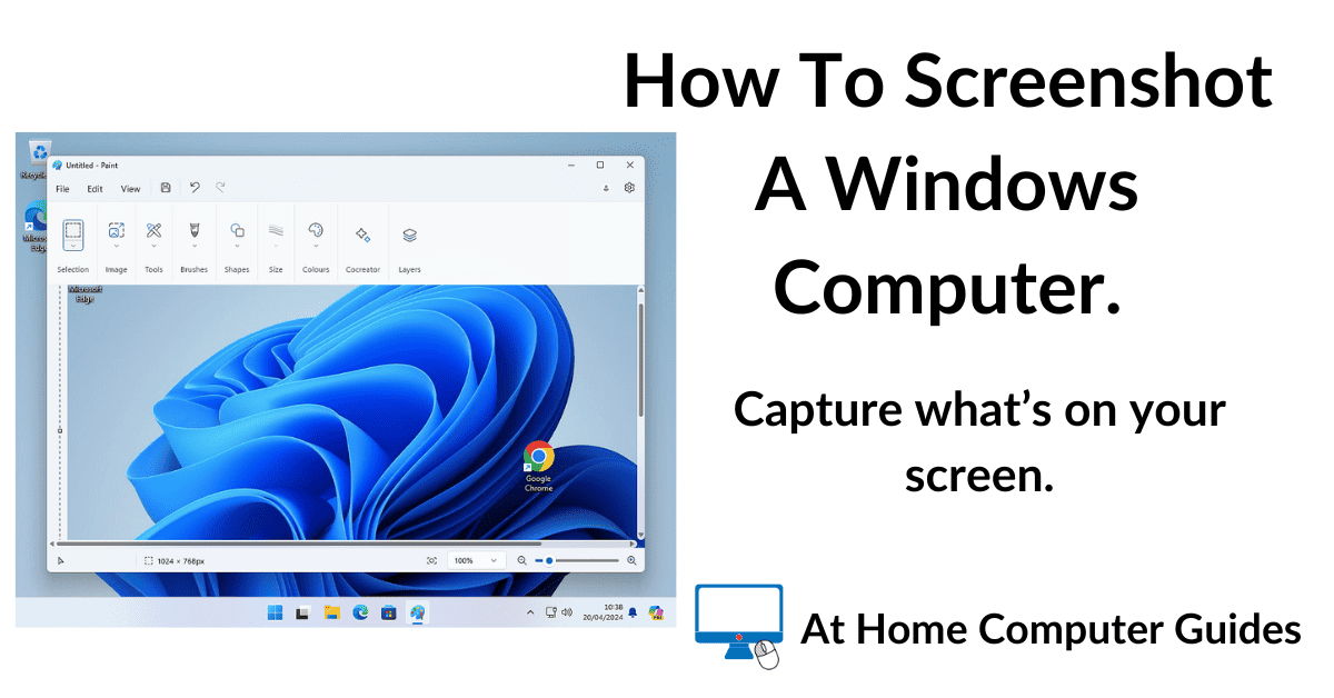 How To Screenshot A Computer Screen. - At Home Computer Guides