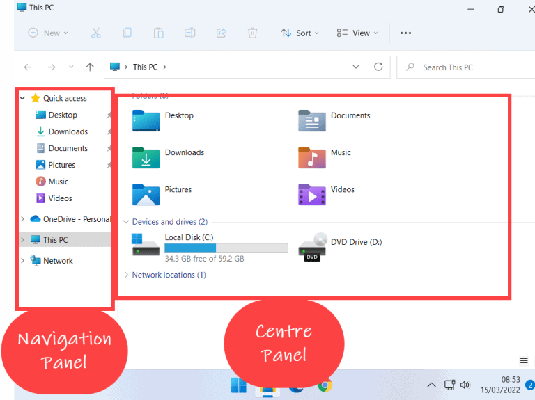 How To Use Windows File Explorer - At Home Computer