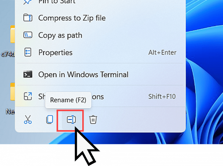 How To Create, Name, Rename And Delete Folders