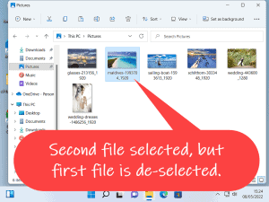 How To Select Multiple Files In Windows - At Home Computer