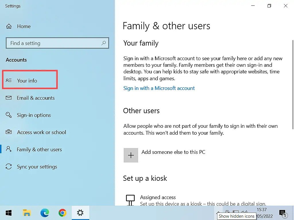 Explaining The Different Windows User Accounts.