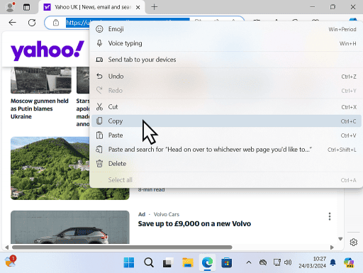 How To Set A Start And Home Page In Microsoft Edge. - At Home Computer ...