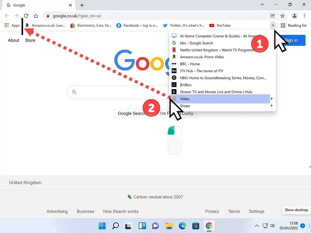 How To Manage Your Bookmarks In Google Chrome