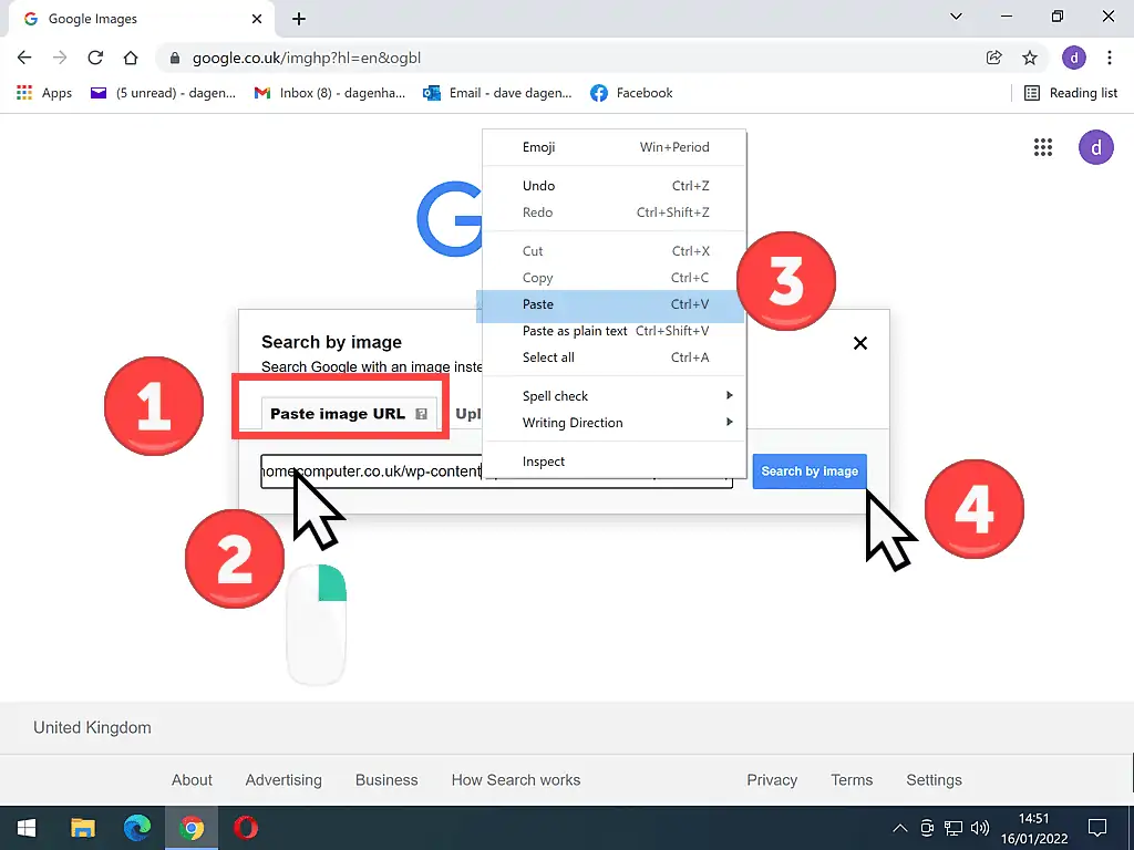 How To Do A Reverse Image Search - At Home Computer