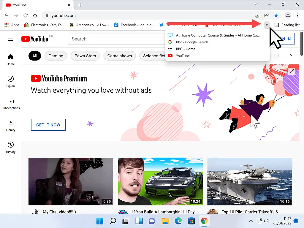 How To Manage Your Bookmarks In Google Chrome