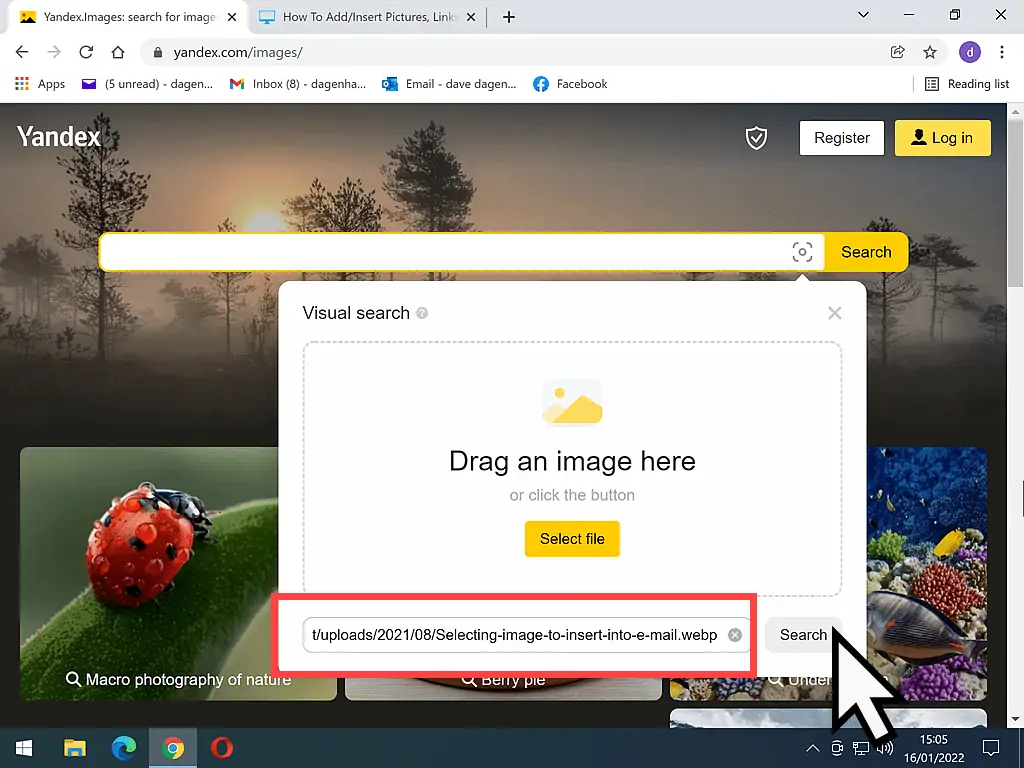 How To Do A Reverse Image Search - At Home Computer