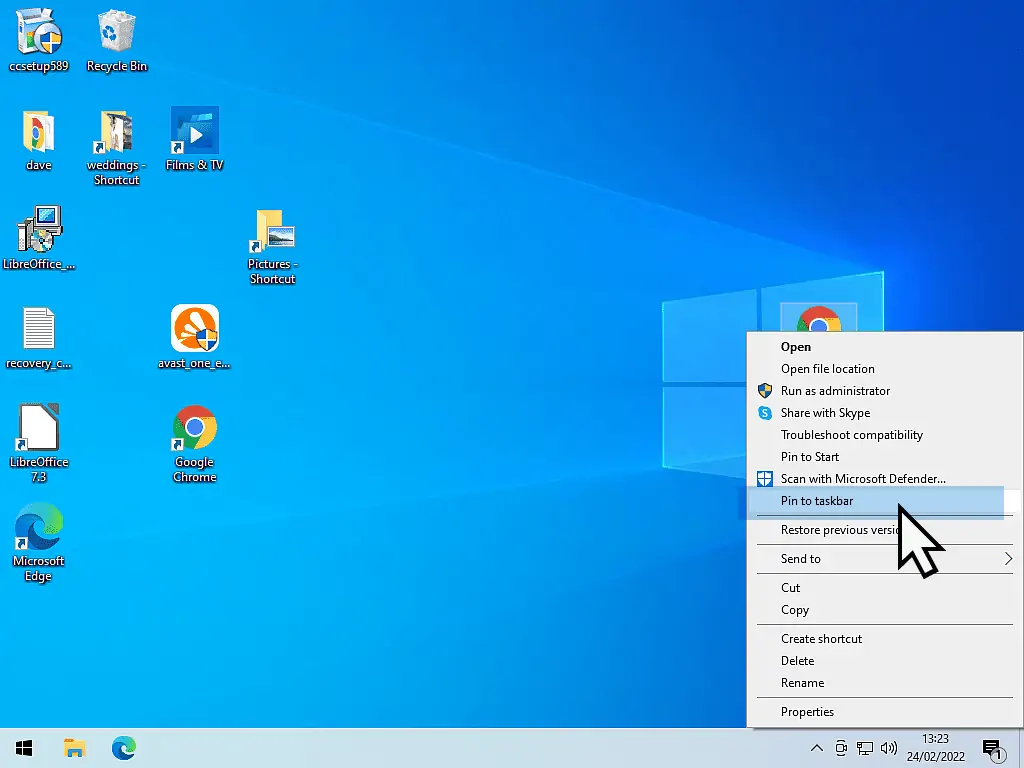 How To Arrange Your Windows Taskbar - At Home Computer