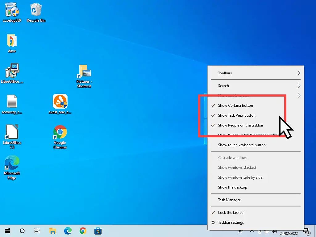How To Arrange Your Windows Taskbar - At Home Computer
