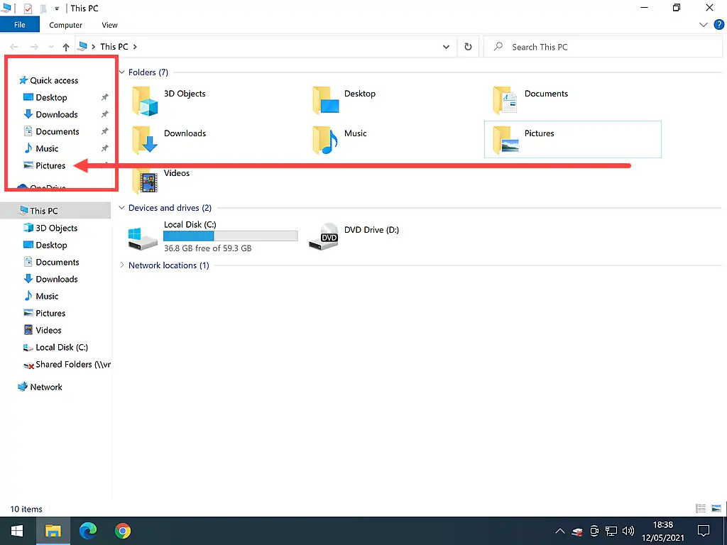 How To Use Windows File Explorer - At Home Computer
