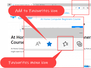 How To Manage Your Favourites In Microsoft Edge.