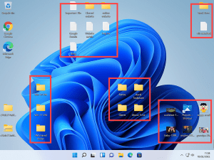 How to Arrange Your Windows Desktop Icons - At Home Computer Guides