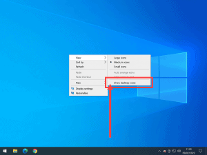 How to Arrange Your Windows Desktop Icons - At Home Computer