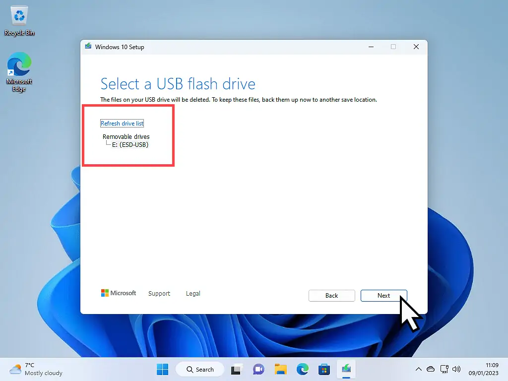 Windows 10 Installation Media - At Home Computer