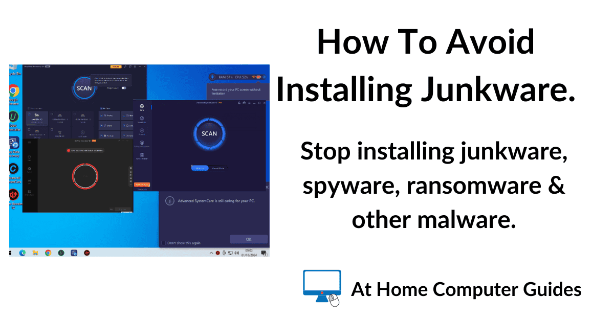 How To Install Programs Without The Junkware. - At Home Computer