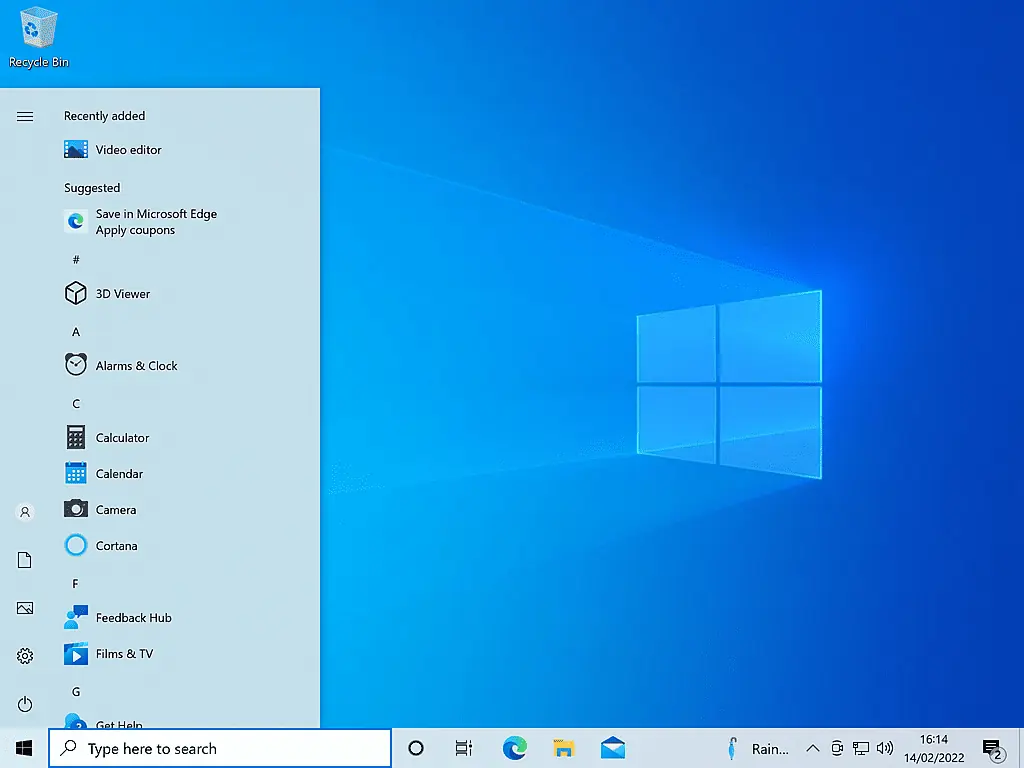 How To Setup Your Windows Start Menu. - At Home Computer