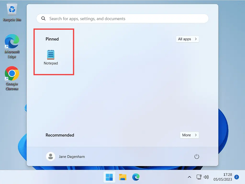 How To Setup Your Windows Start Menu. - At Home Computer