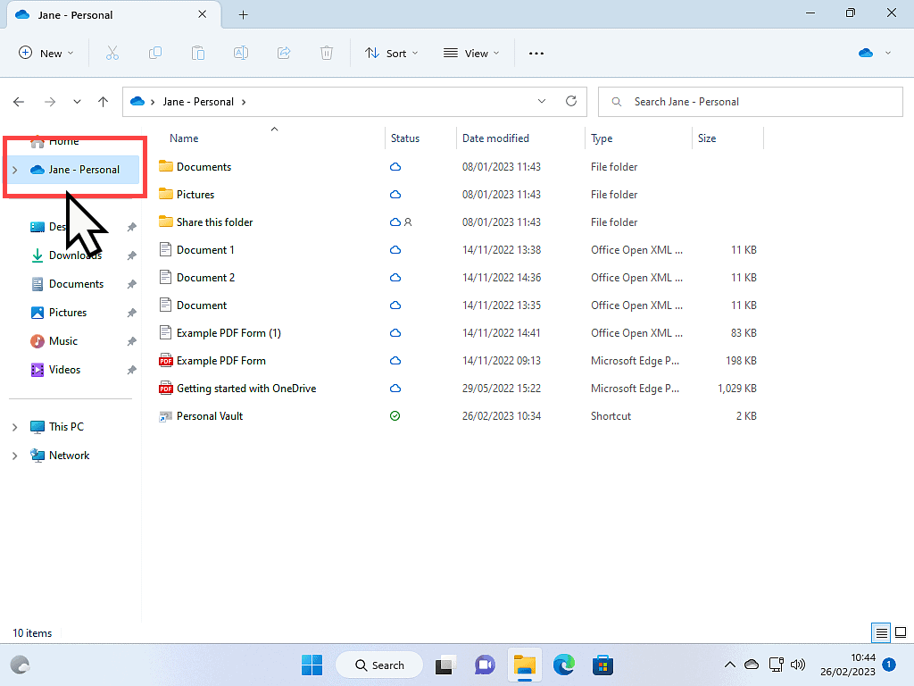 How To Setup OneDrive. - At Home Computer