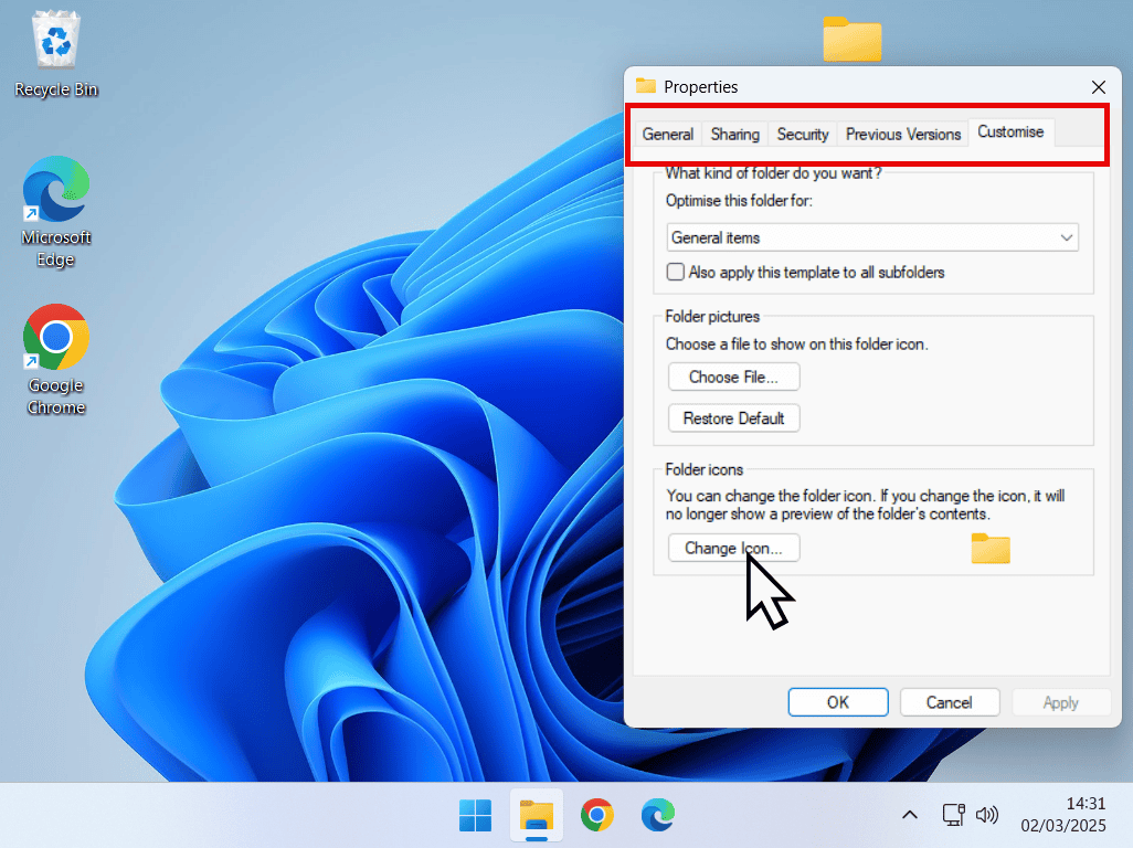 How To Hide Folders In Windows. - At Home Computer Guides