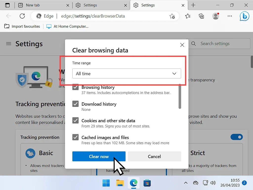 How To Delete Your Search History - At Home Computer