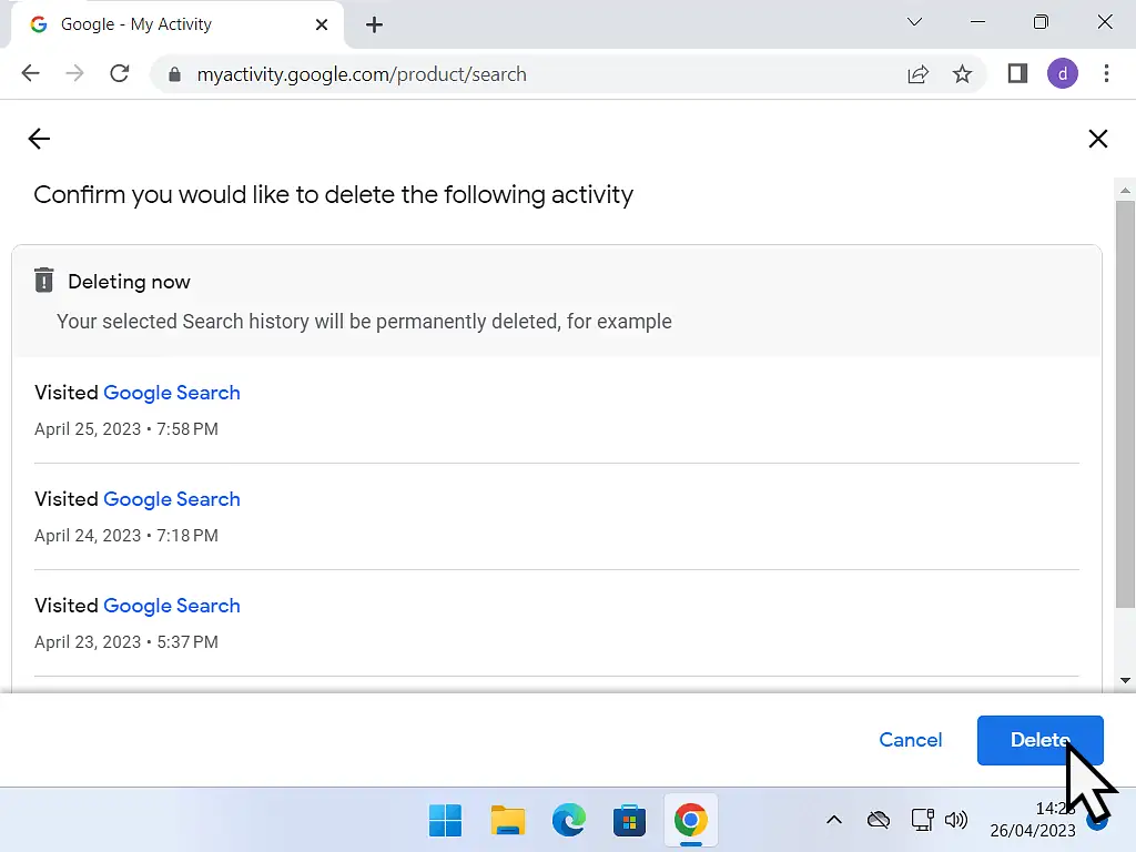 How To Delete Your Search History - At Home Computer