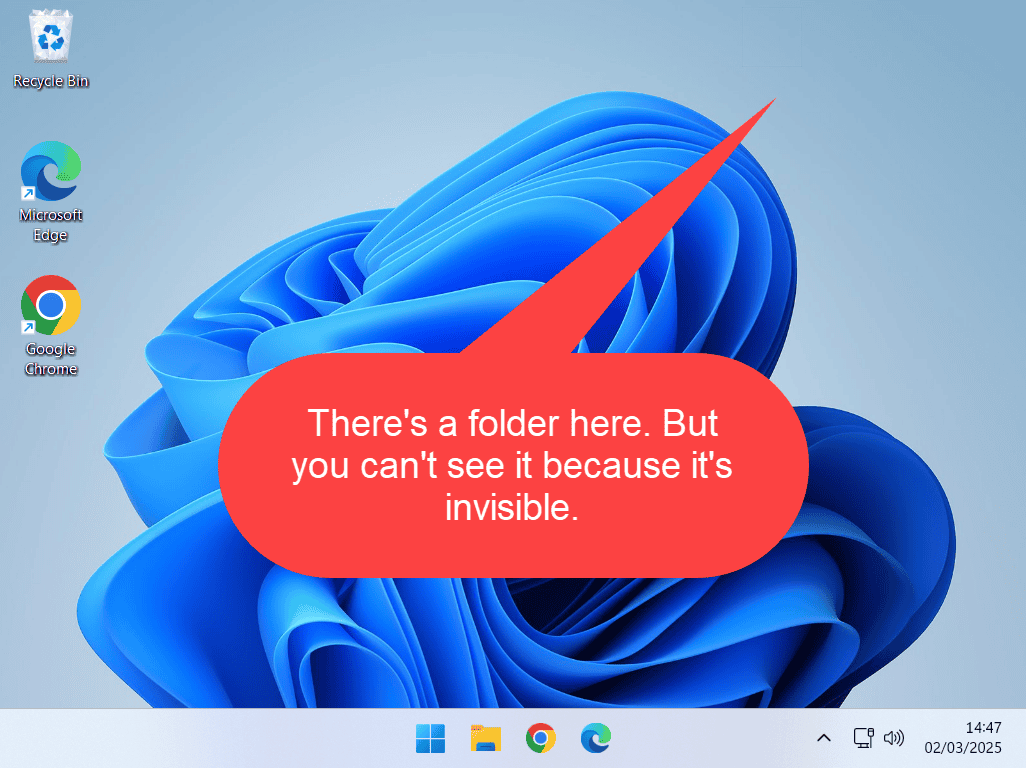 How To Hide Folders In Windows. - At Home Computer Guides