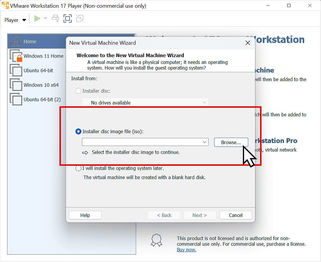 How To Install A Linux Mint Virtual Machine Using Vmware Player At