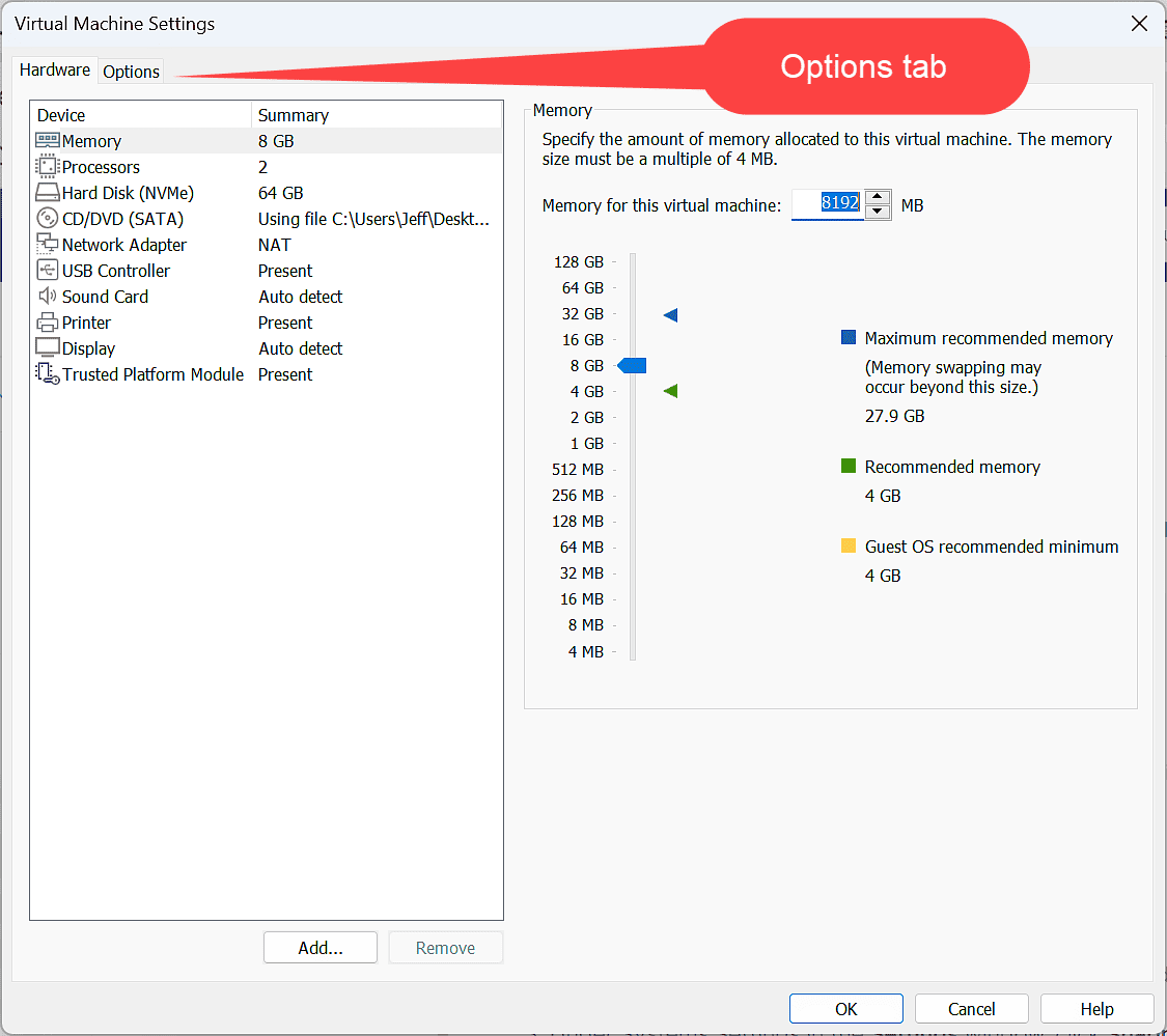 How To Setup A Shared Folder In VMware Player - At Home Computer