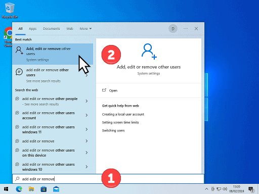 How To Add A New User In Windows 10 And Windows 11. - At Home Computer ...