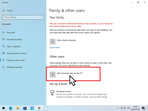 How To Add A New User In Windows 10 And Windows 11. - At Home Computer ...