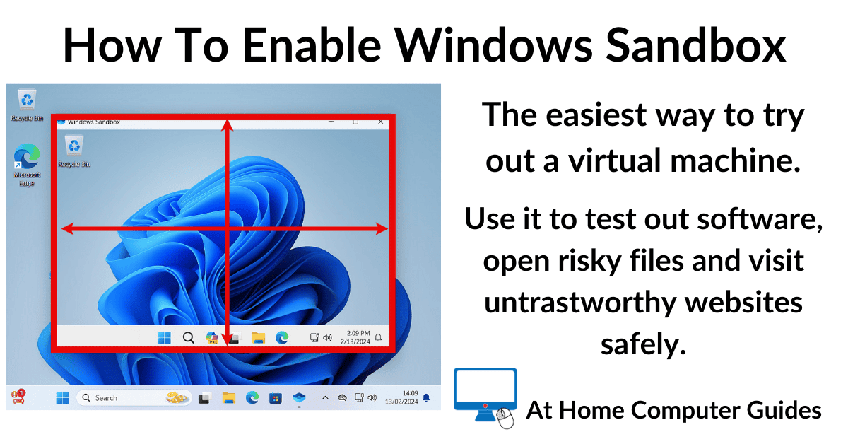 How To Enable Windows Sandbox - Windows 10 - Windows 11 - At Home ...