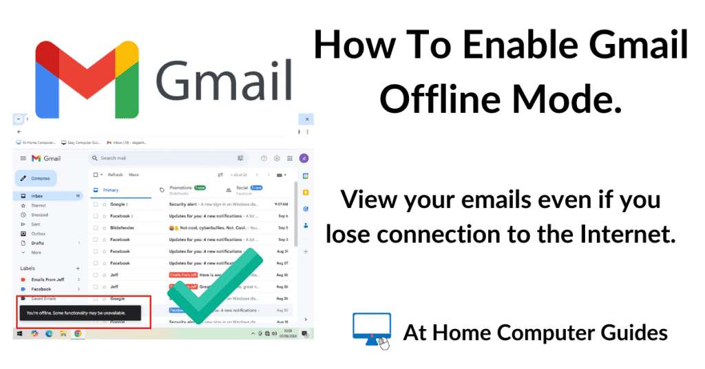 Gmail Offline Mode How To Enable It At Home Computer Guides Gmail Offline Mode How To Enable It At Home Computer Guides