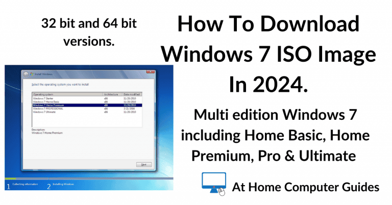 How To Access The Windows Recovery Environment (WinRE). - At Home Computer