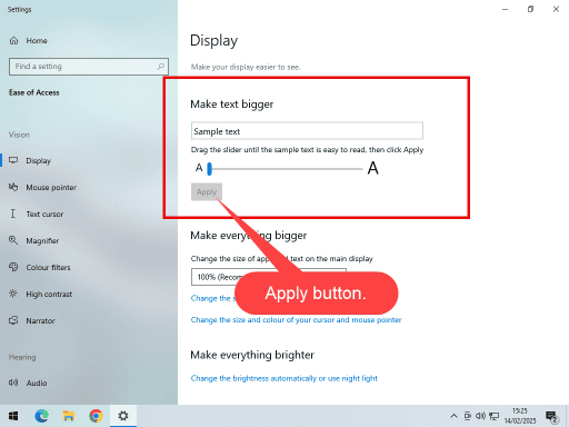 How To Make Icons And Text Bigger In Windows - At Home Computer Guides