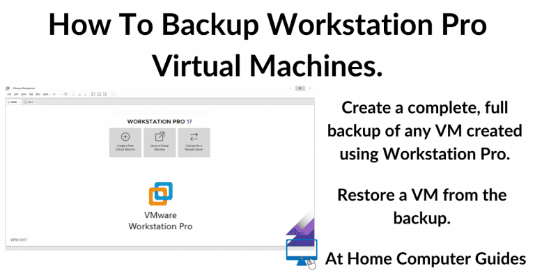 Setup A Windows 7 Virtual Machine On Workstation Pro 2024 - At Home ...
