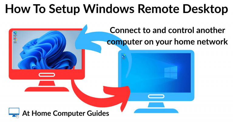 How To Completely Wipe A Computer. - At Home Computer Guides
